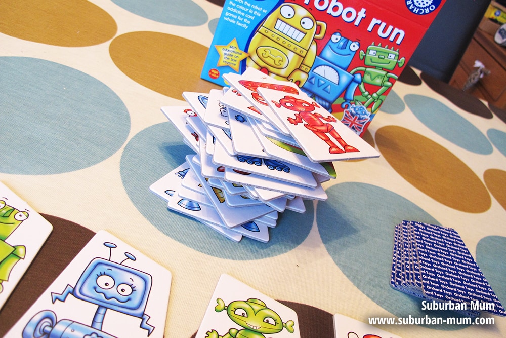 Suburban Mum | Orchard Toys: Alphabet Jigsaw and Robot Run review