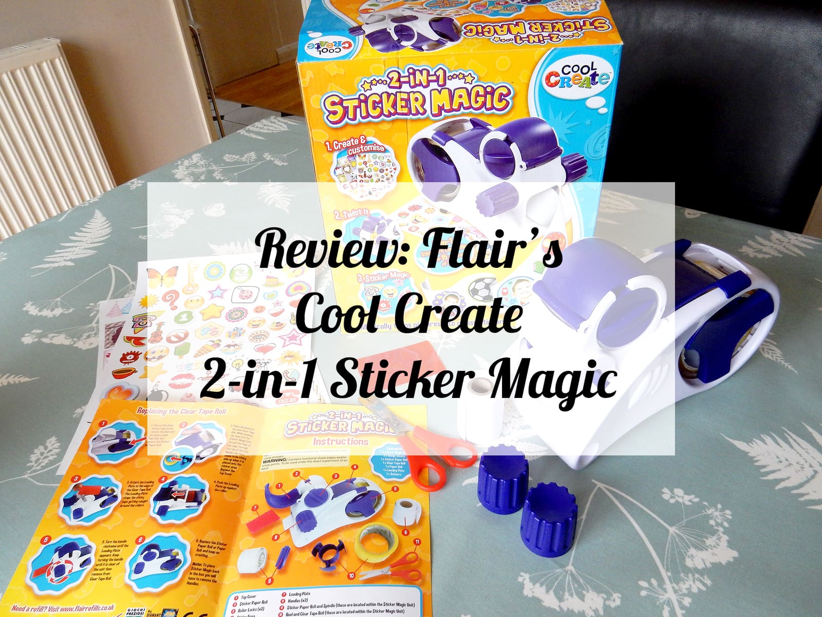 Suburban Mum | Flair's Cool Create 2-in1 Sticker Magic
