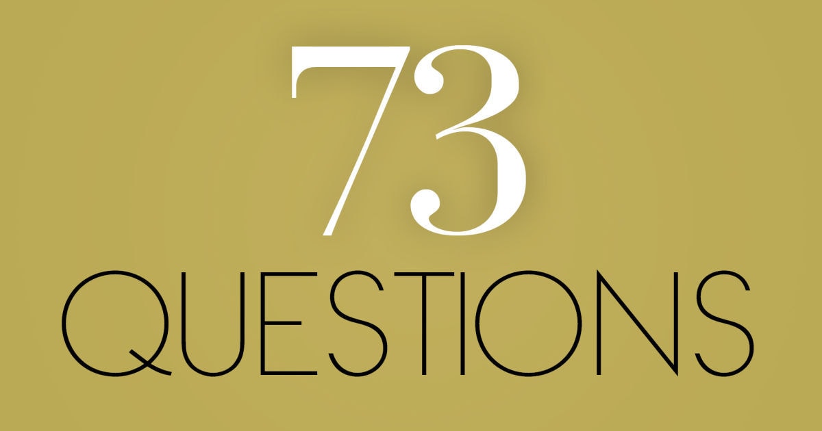 Suburban Mum | Vogue's 73 Questions