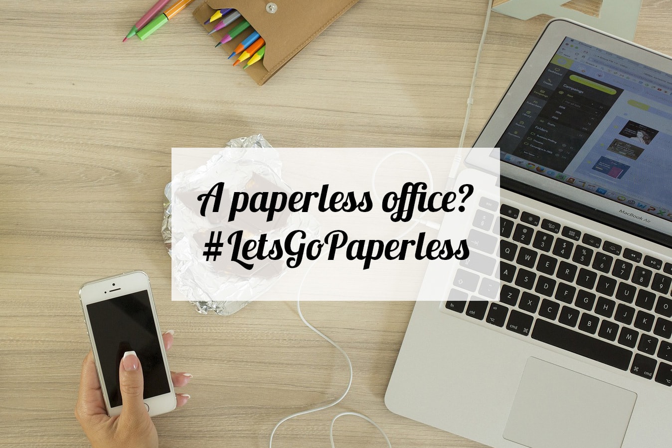A paperless office? #LetsGoPaperless | Suburban Mum