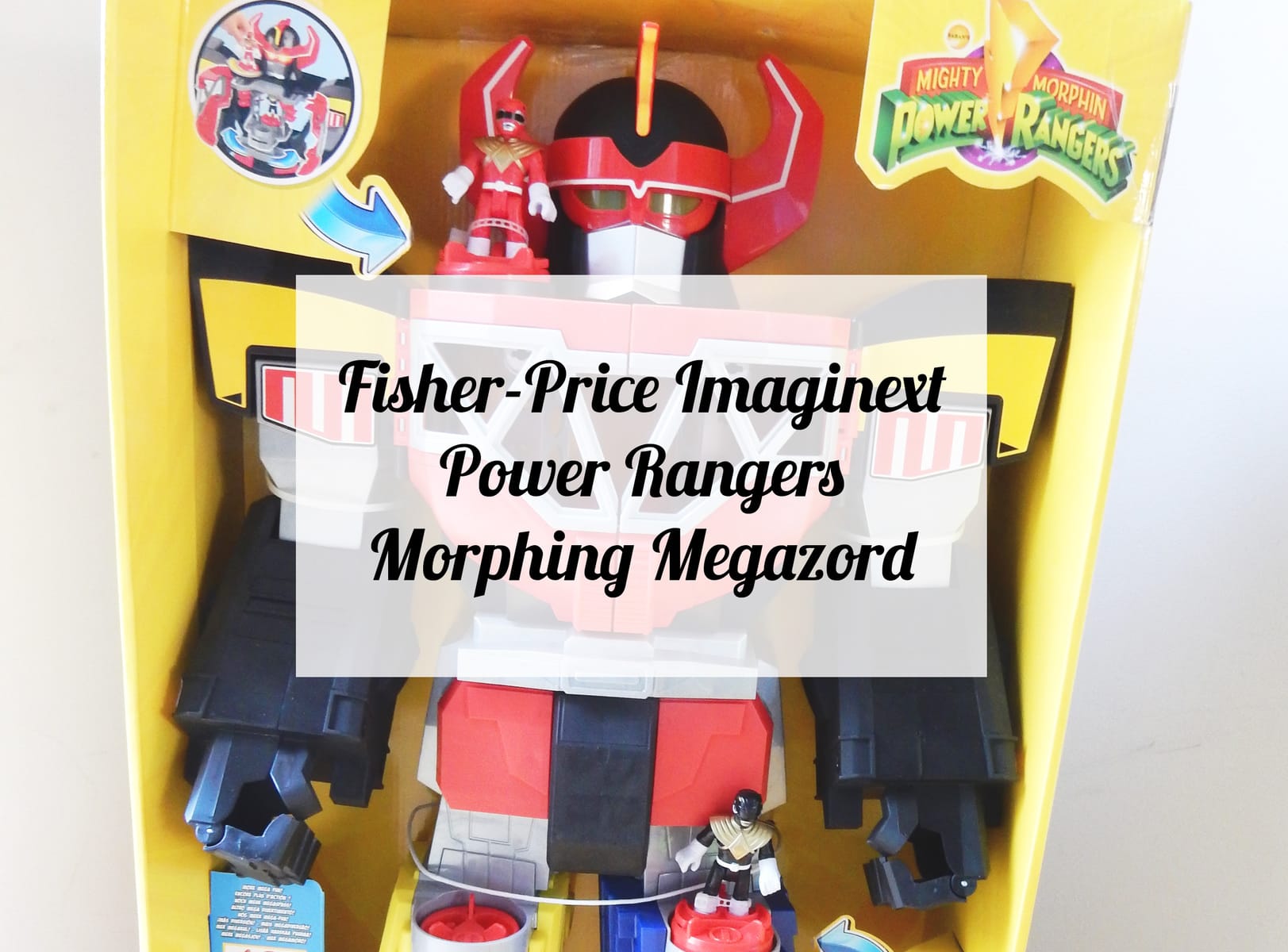 Fisher-Price Imaginext Power Rangers Morphing Megazord | Suburban Mum