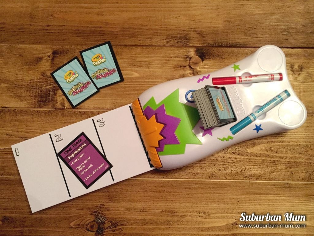 Review: Crayola Games Scribble Scramble | Suburban Mum