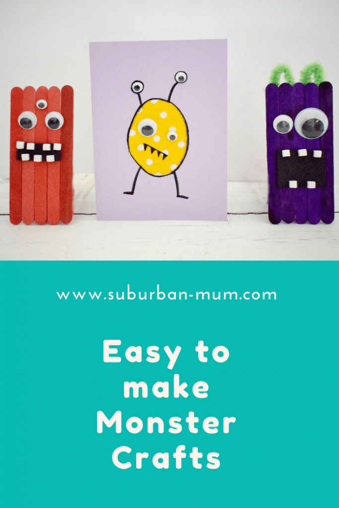 Craft Corner: Easy to make Monsters | Suburban Mum