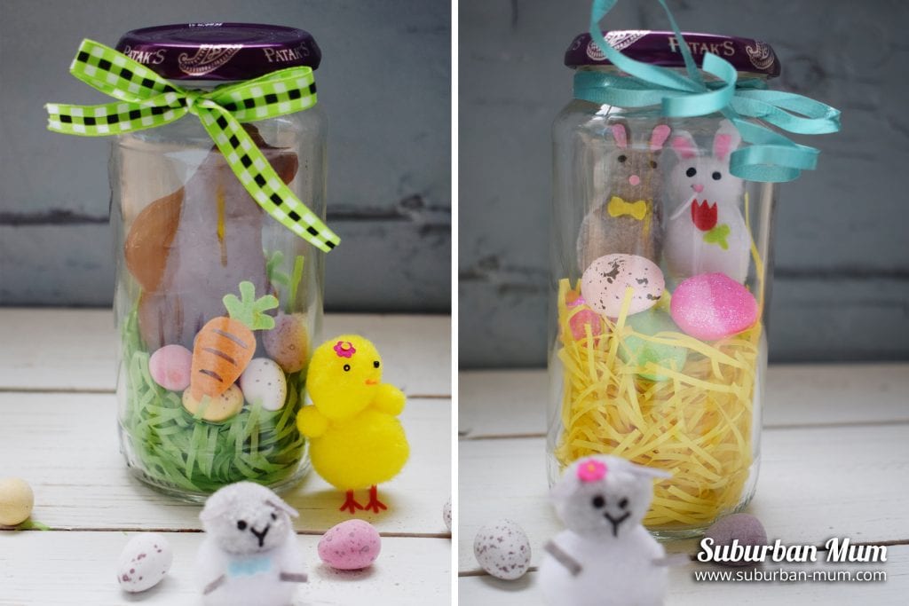 Craft Corner: Make your own Easter Jars & Bunny Card | Suburban Mum