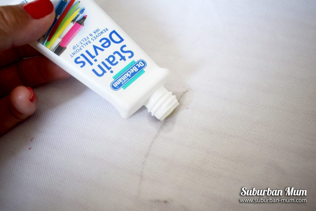 Staying stain-free with Dr Beckmann Stain Devils Survival Kit ...