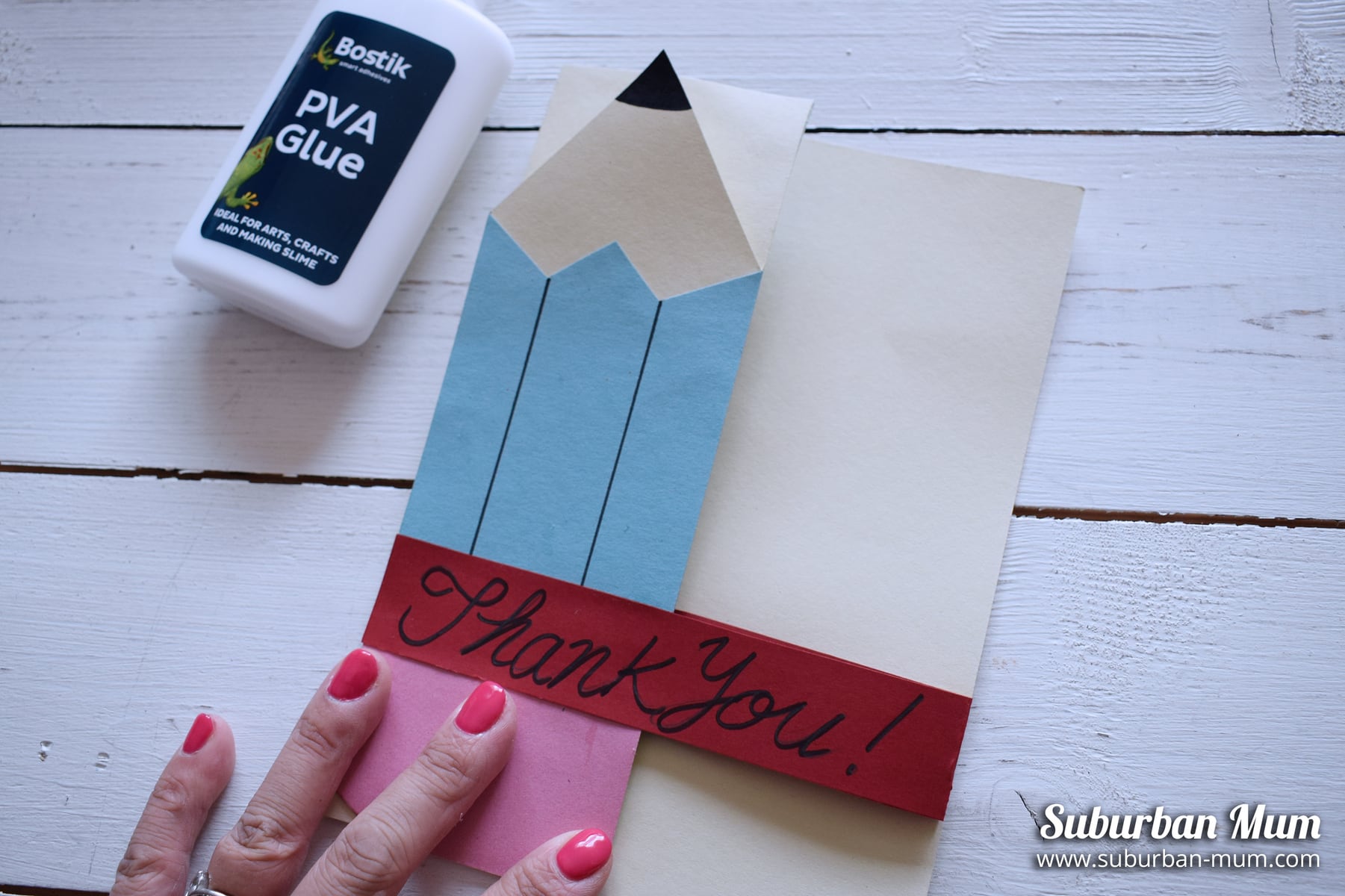 Craft Corner: How to make a Thank You card for Teachers | Suburban Mum