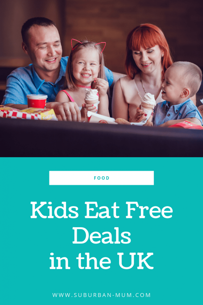 Kids Eat Free deals and promos this half-term | Suburban Mum