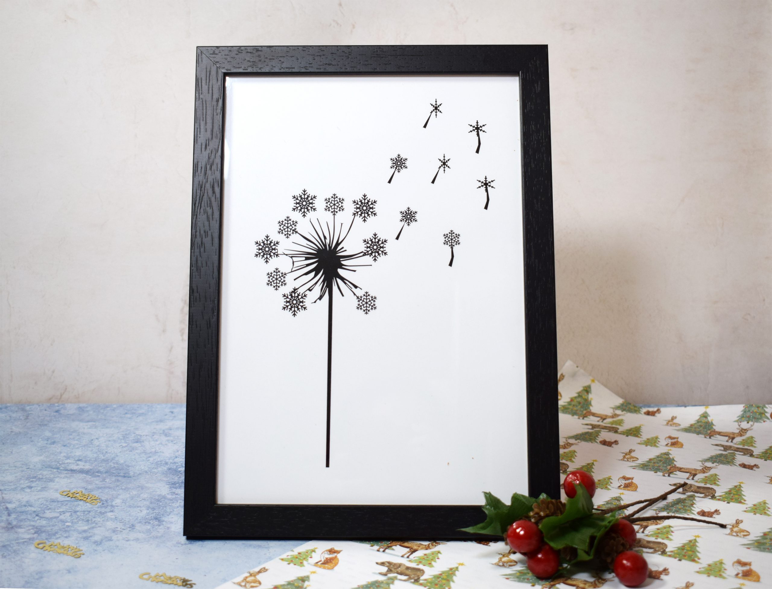 A Christmas print from JR Decal | Suburban Mum